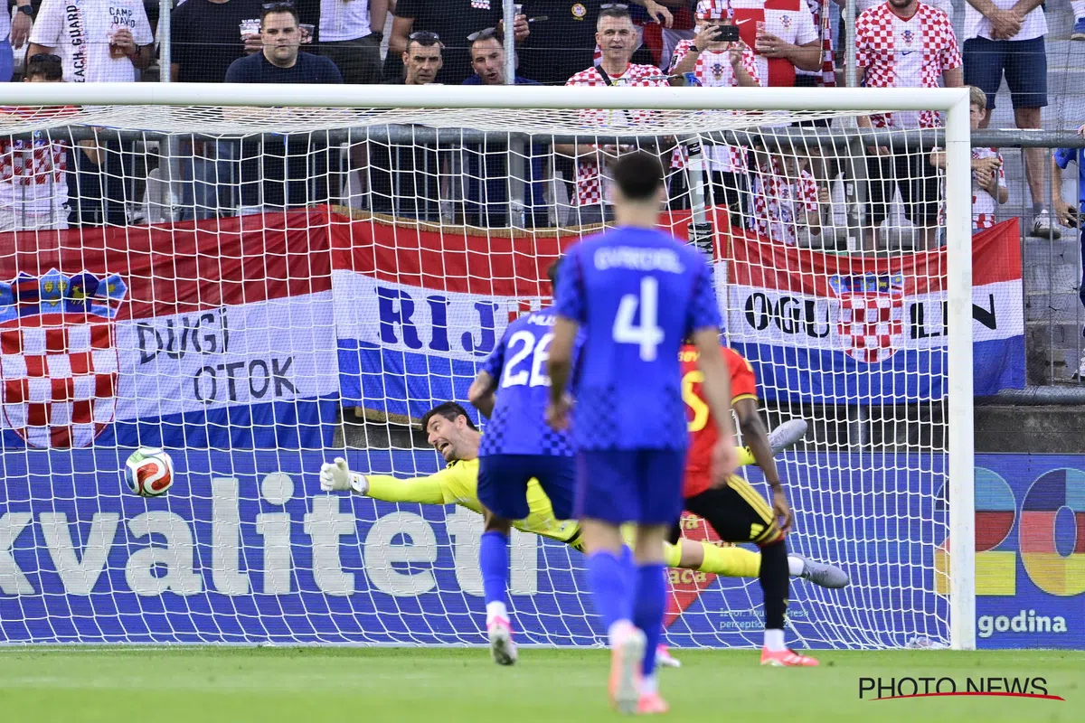 Thibaut Courtois houdt zijn doel schoon bij de Rode Duivels
