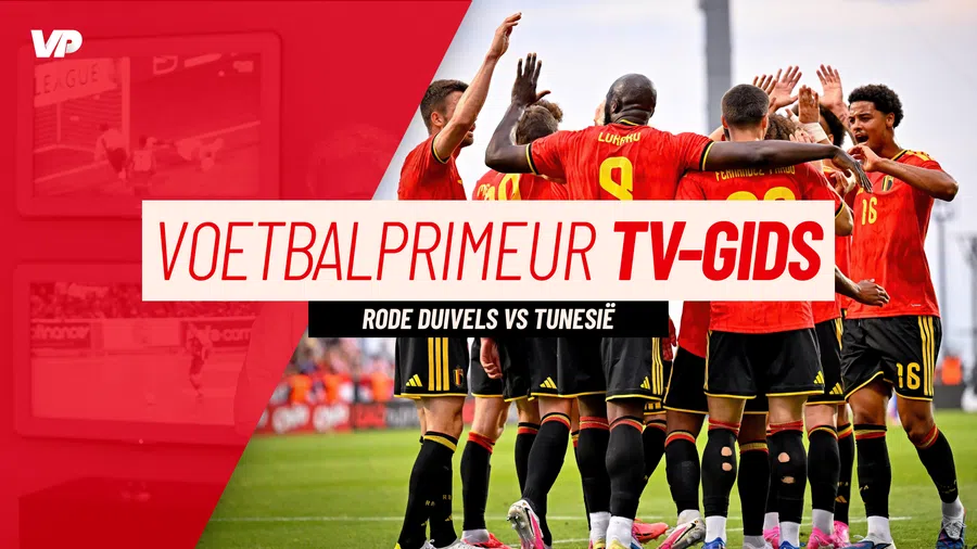 TV-Gids oefenduel Rode Duivels - Tunesië