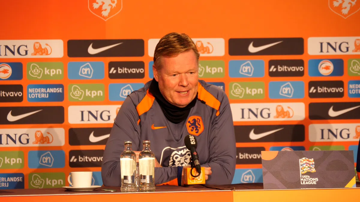 Koeman beschermt Oranje-spitsen